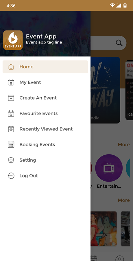 Android Event App Create Event Event Booking By Viaviwebtech Codecanyon